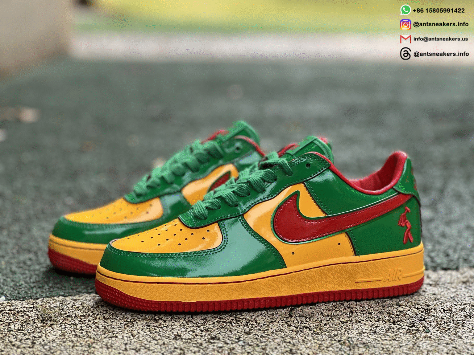 Lil Yachty af1 Low 'Concrete Boys - Lucky Green' IH4383-300