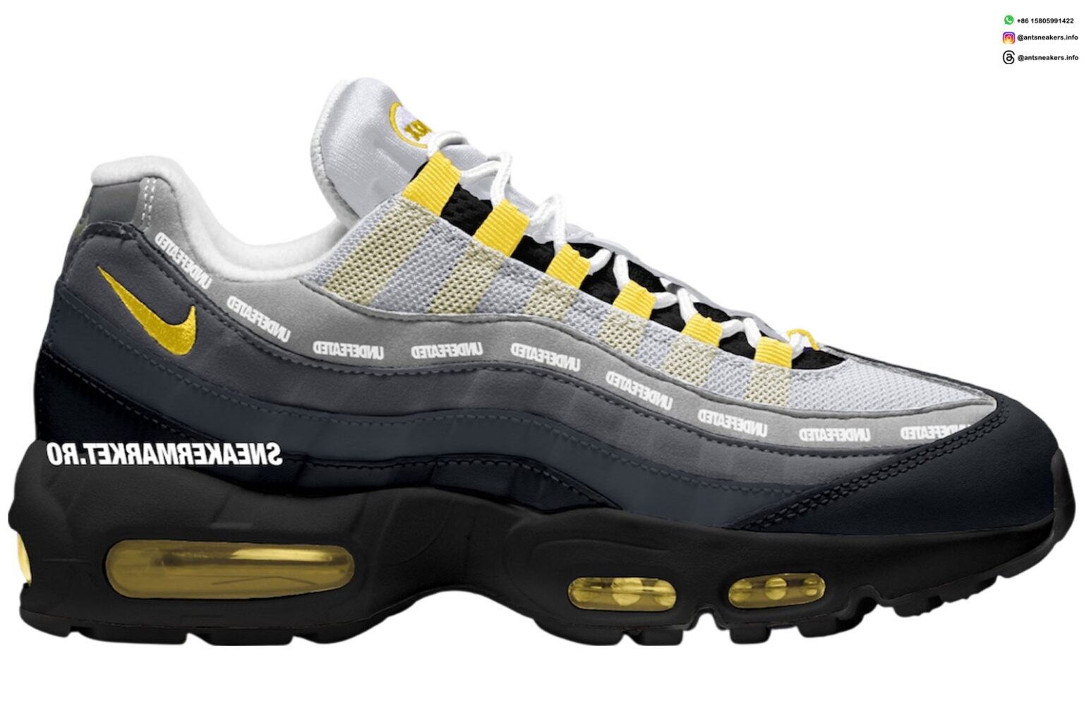 Undefeated x Nike Air Max 95 ‘Yellow’ IB4523-002 – Antsneakers – Best ...